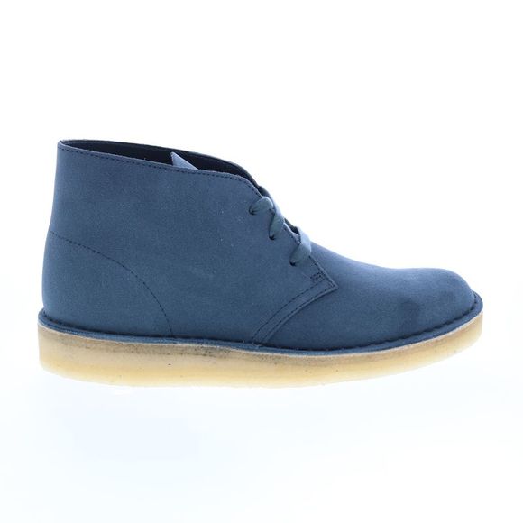 Clarks | Shoes | Clarks Mens Desert Coal Blue Boots Nwt | Poshmark